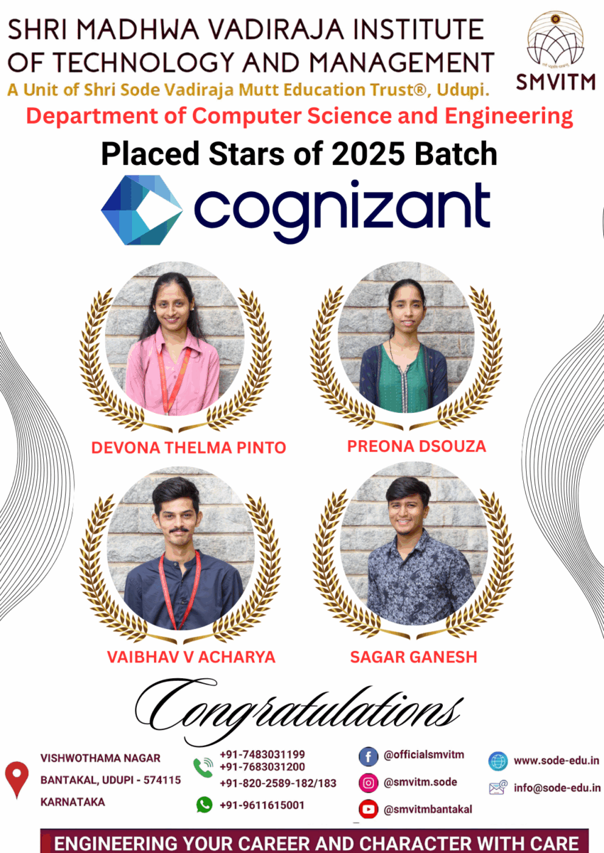 B.E Placement Cell | sode-edu.in/smvitm